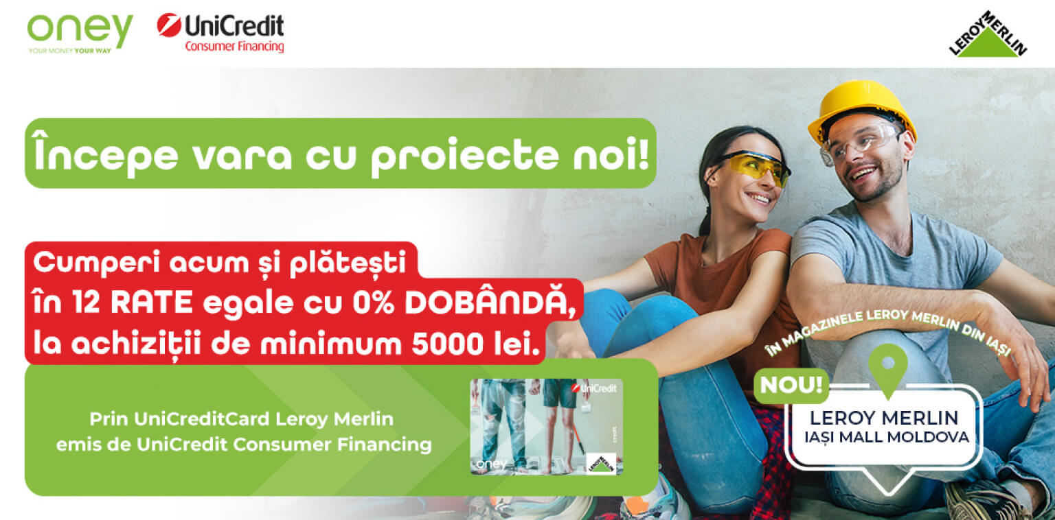 LEROY MERLIN Iasi Mall Moldova - Pentru case fericite!